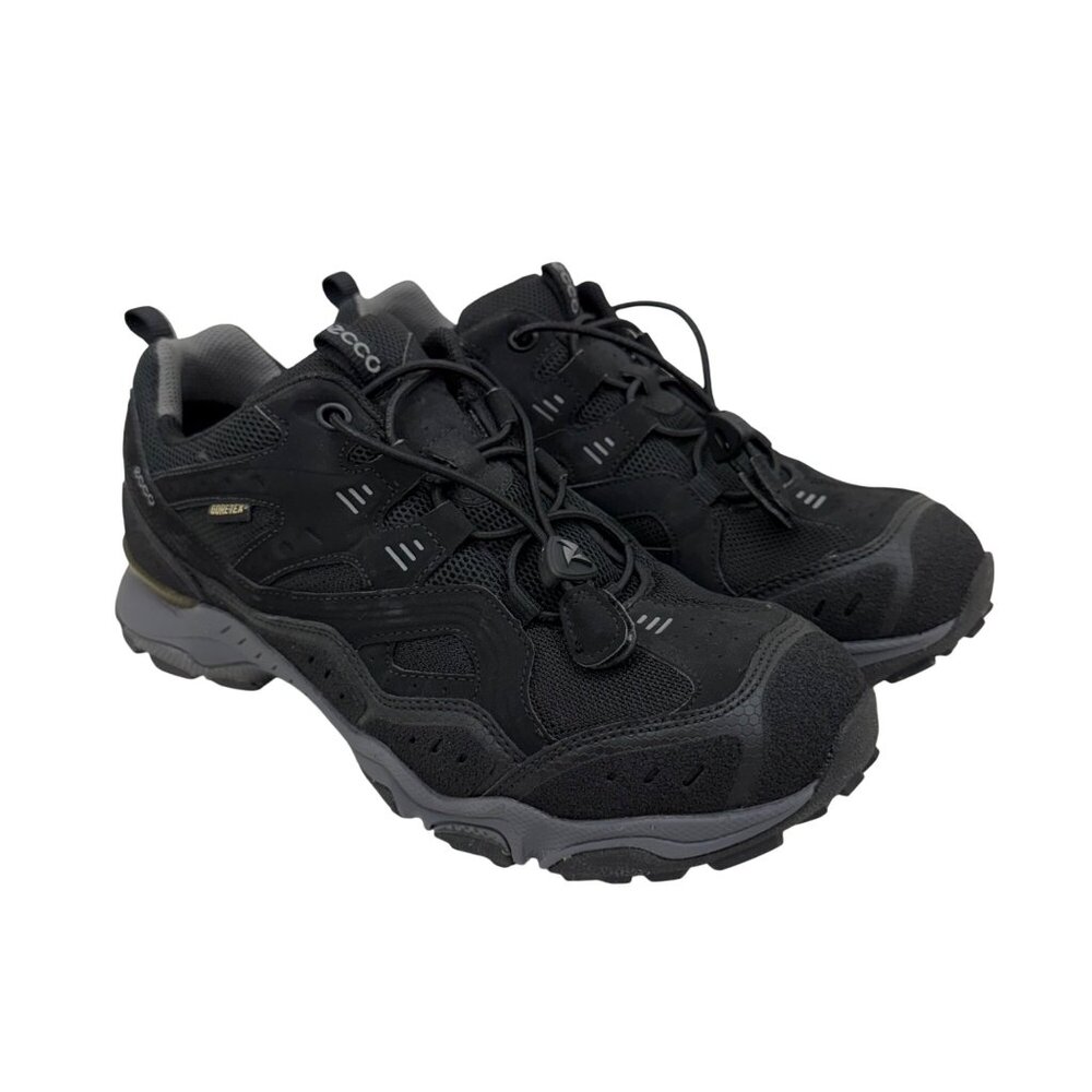 Ecco Receptor Technology Gtx Black Wp Sneakers Shoes … - Gem